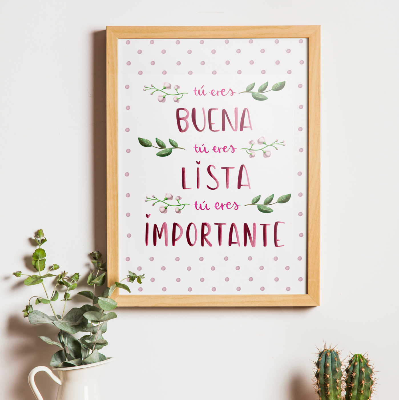 Lámina Decorativa | Tu eres lista, tu eres... | Marta's Project